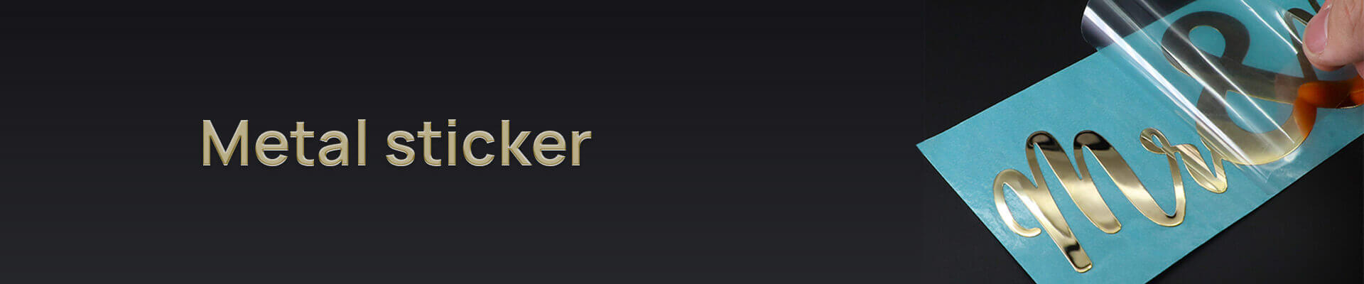 electroplating sticker, die cast stickers, custom metal decals